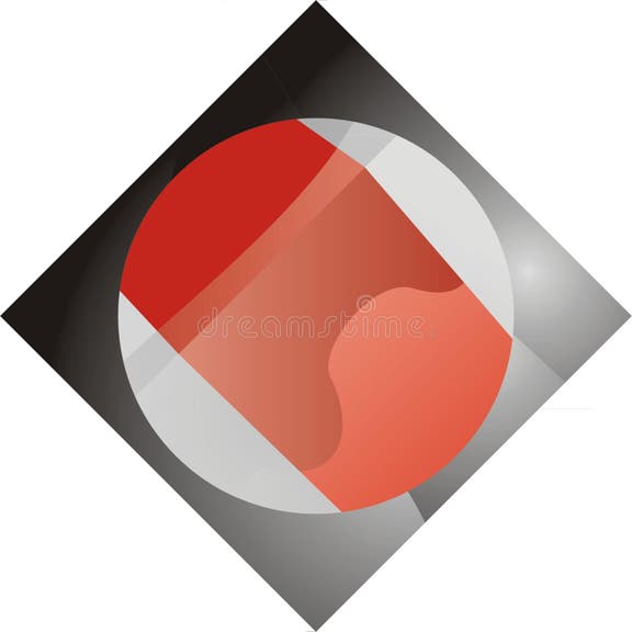 Abstract stock vector. Illustration of lozenge, sign, rounded - 2732765