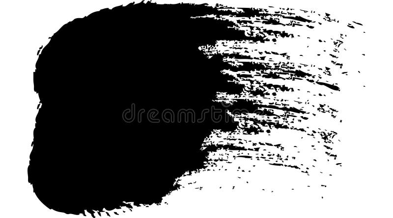 Brushstroke of Artists, Splash Ink Vector, Abstract Art Stock Vector ...