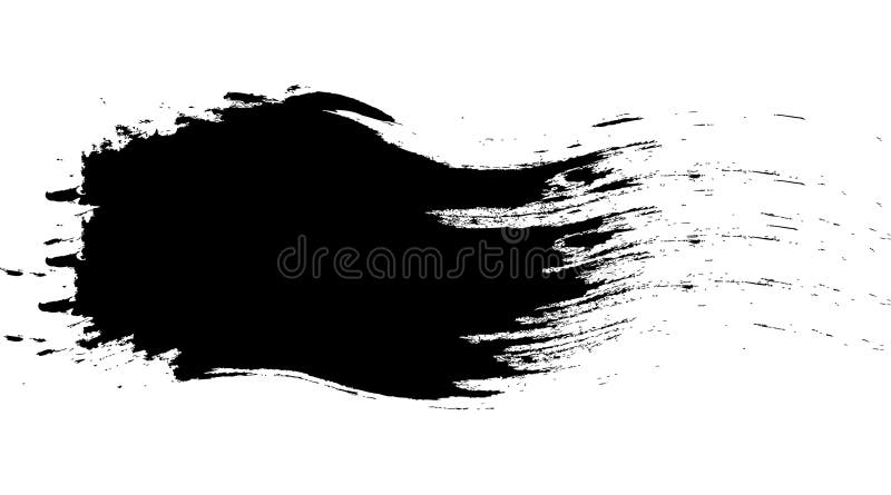 Brushstroke of Artists, Splash Ink Vector, Abstract Art Stock Vector ...