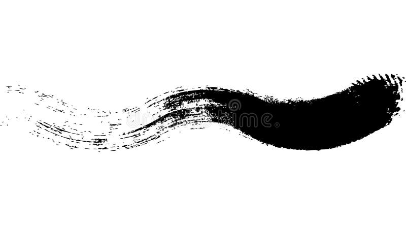 Brushstroke of Artists, Splash Ink Vector, Abstract Art Stock Vector ...