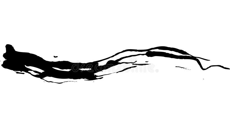 Brushstroke of Artists, Splash Ink Vector, Abstract Art Stock Vector ...