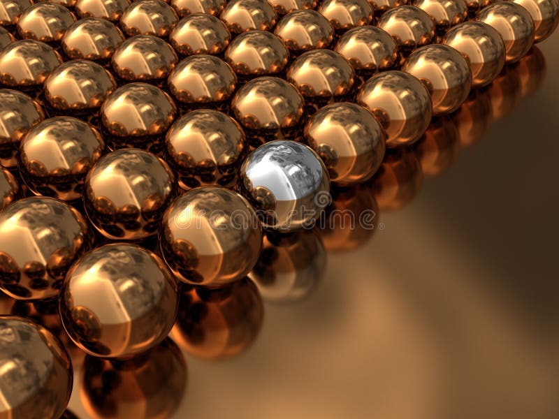 Ball with golden core stock illustration. Illustration of ball - 34442447
