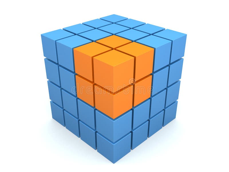Orange Cube 3d Stock Illustrations – 6,065 Orange Cube 3d Stock ...