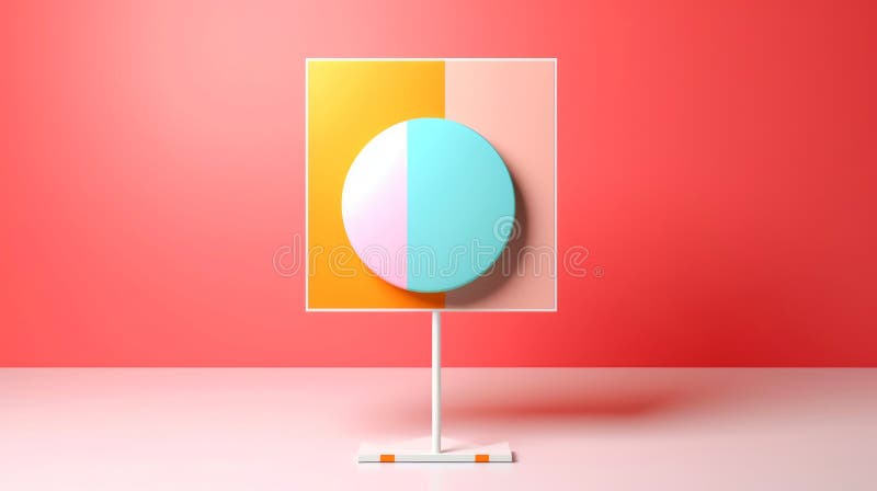 Abstract 3D Geometric Shapes, 3d Element Art Minimal Style, Generative ...