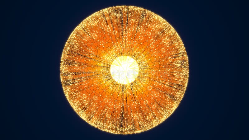 Dyson Sphere - 3D Rendering Stock Illustration - Illustration of ...