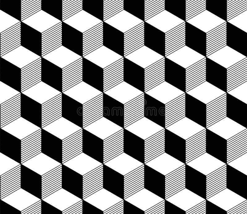 Striped Cube Stock Illustrations – 7,358 Striped Cube Stock ...