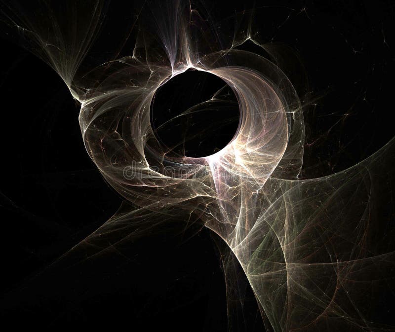 Light waves in force field stock illustration. Illustration of ...