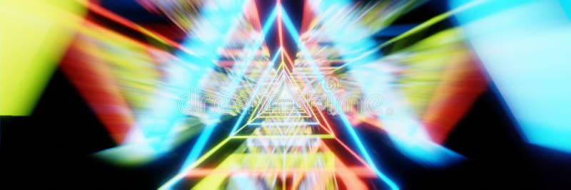 Acceleration of Light Waves Stock Illustration - Illustration of ...