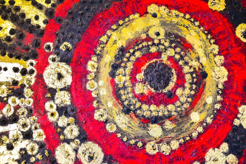 Abstract Acrylic Colour Texture Stock Illustration - Illustration of ...