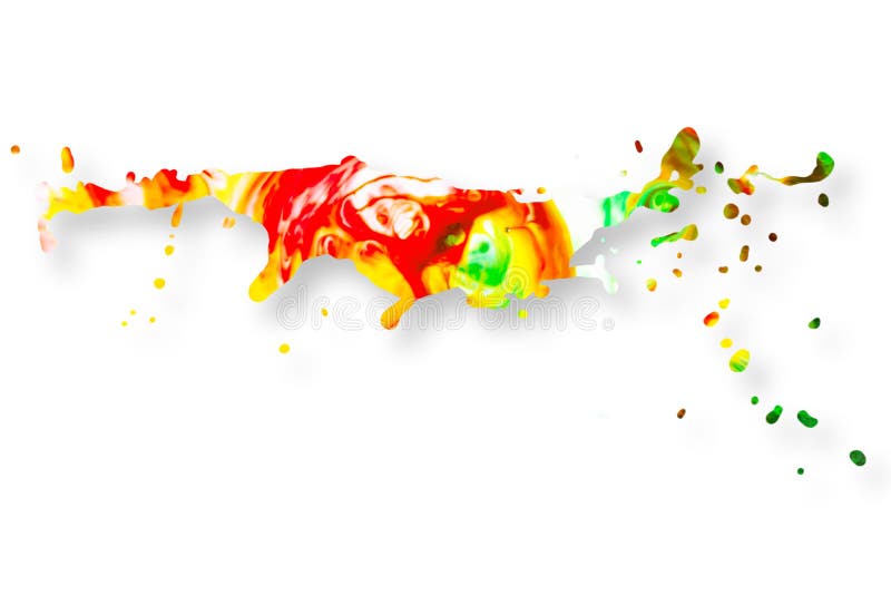 Abstract Acrylic Paint Splash Background Stock Image - Image of ...