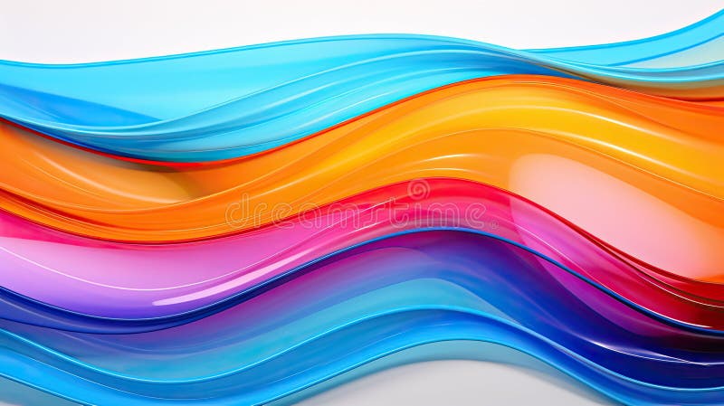 Abstract acrylic sheets stock illustration. Illustration of mesmerizing ...