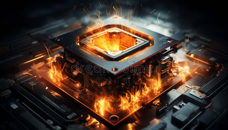 Abstract Advanced Micro Quantum Computer Communication Concept ...