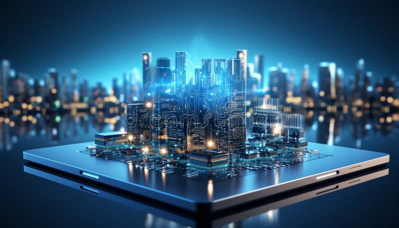 Abstract Advanced Micro Quantum Computer Communication Concept ...