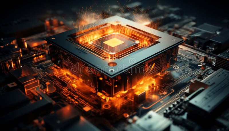 Abstract Advanced Micro Quantum Computer Communication Concept ...