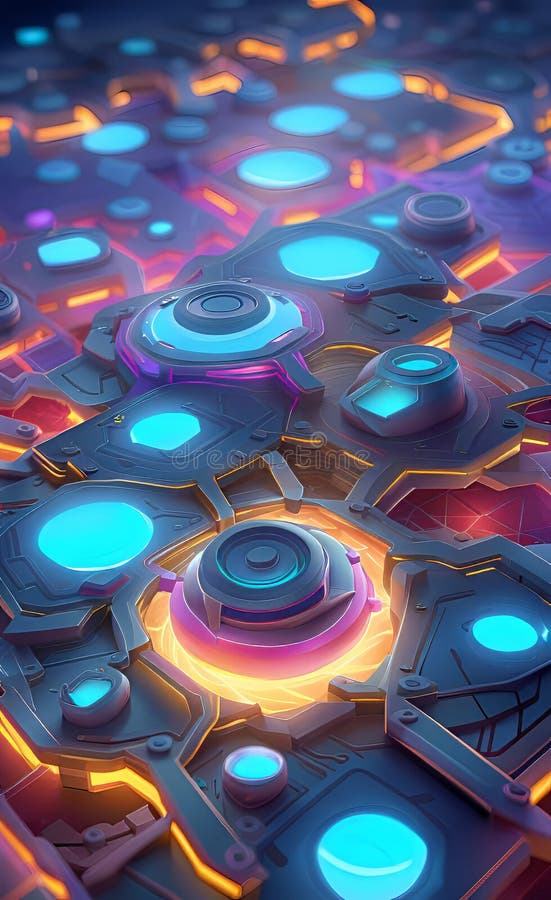 Abstract Advanced Technology, Research and New Discoveries in Science ...