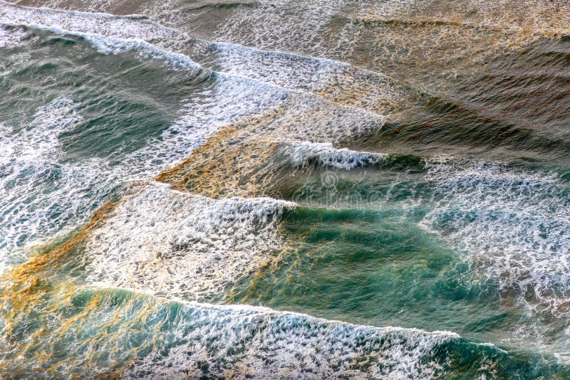 Abstract Aerial Photography of the Ocean Stock Photo - Image of ...