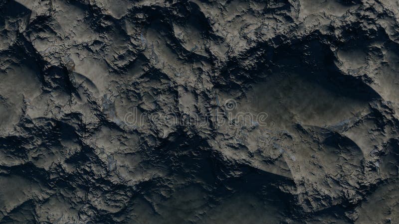 Abstract Aerial View, Abstract Cosmic Texture, Top View of Alien Planet ...