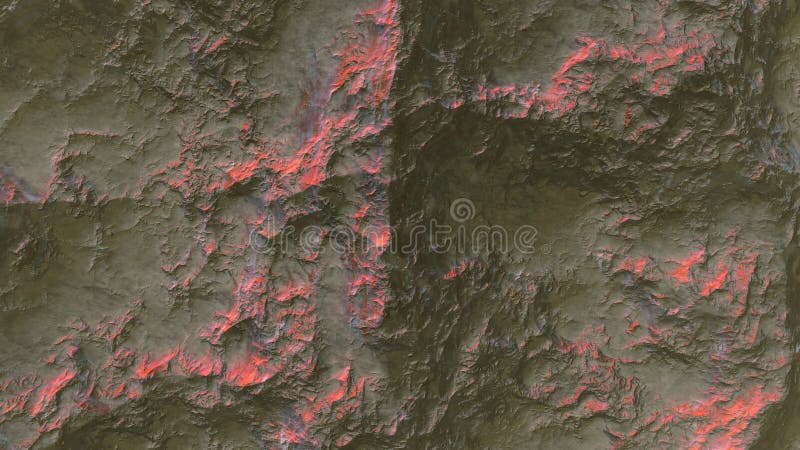 Abstract Aerial View, Abstract Cosmic Texture, Top View of Alien Planet ...