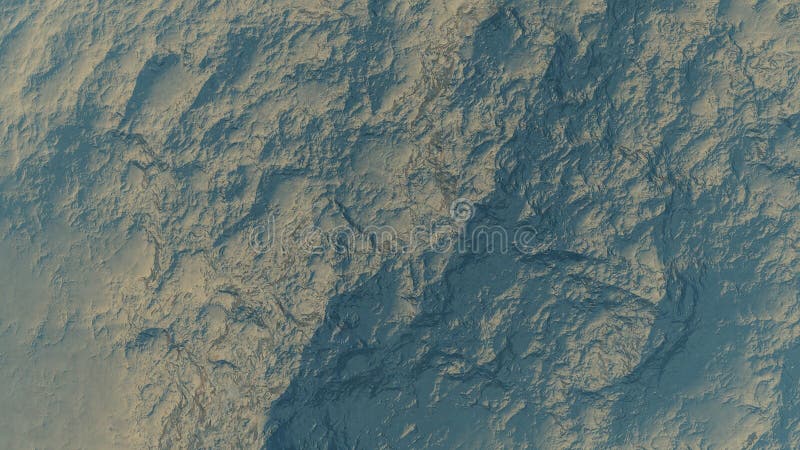 Abstract Aerial View, Abstract Cosmic Texture, Top View of Alien Planet ...