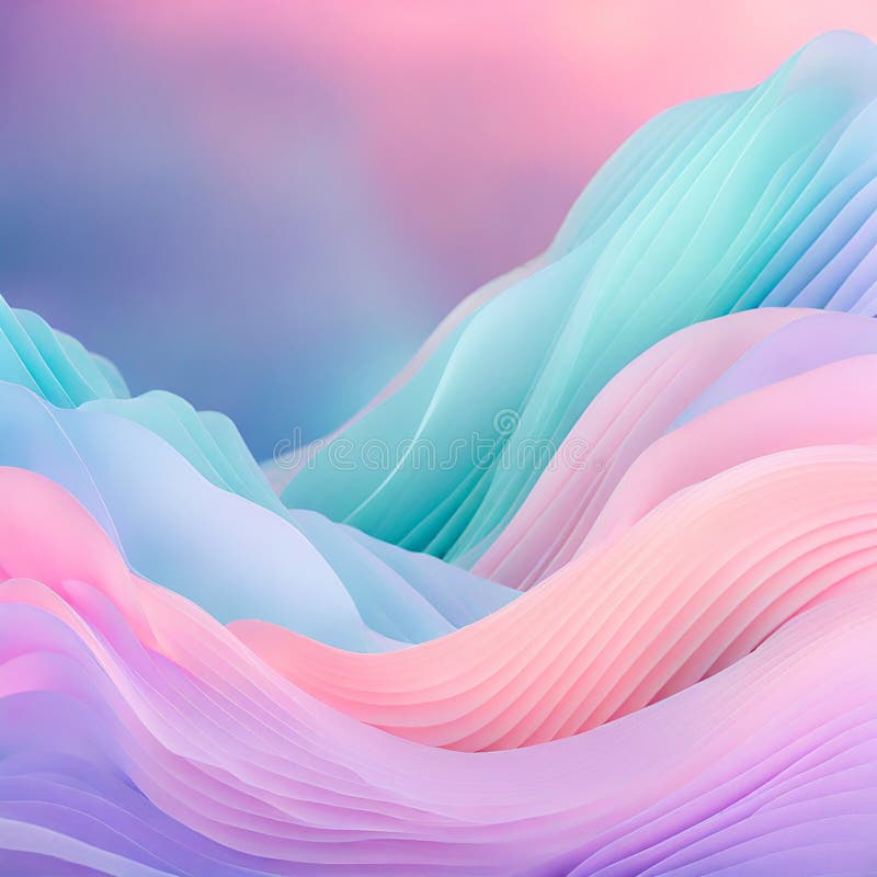 Abstract Aesthetic Pastel Background and Texture. Design Colorful ...