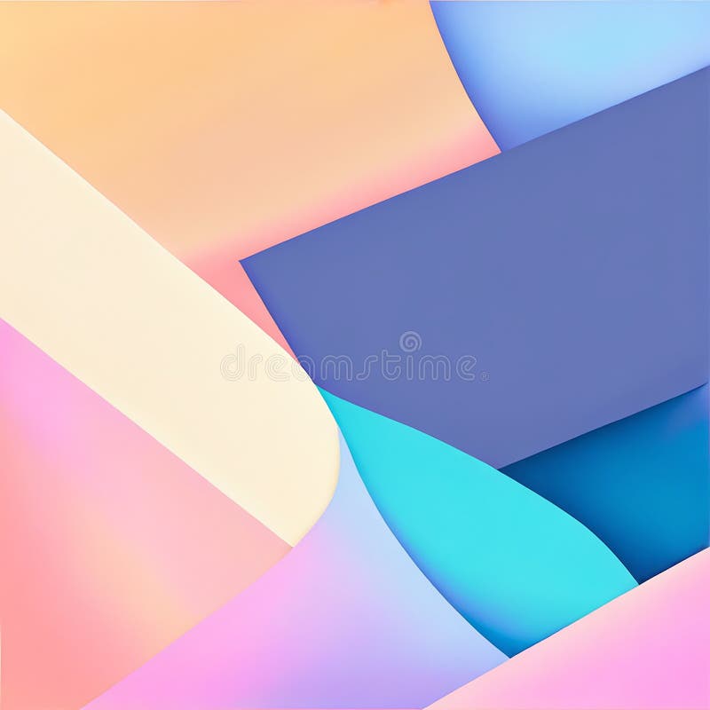 Abstract Aesthetic Pastel Background and Texture. Design Colorful ...