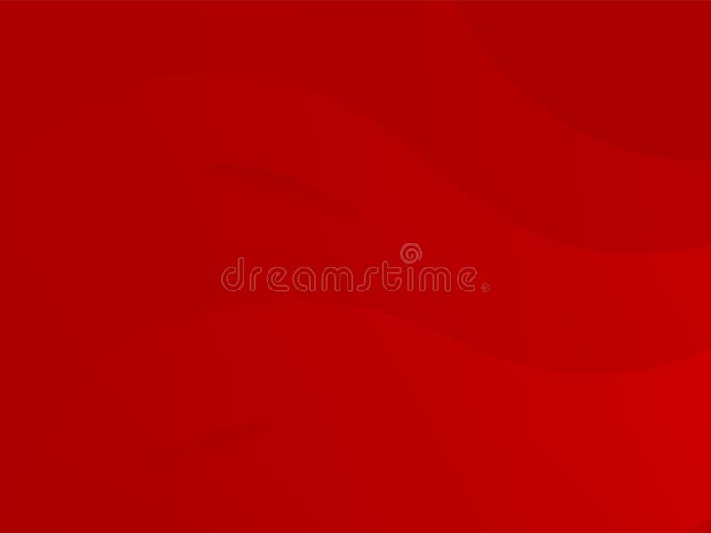 Abstract Aesthetic Gradient Red Wave Background Stock Vector ...