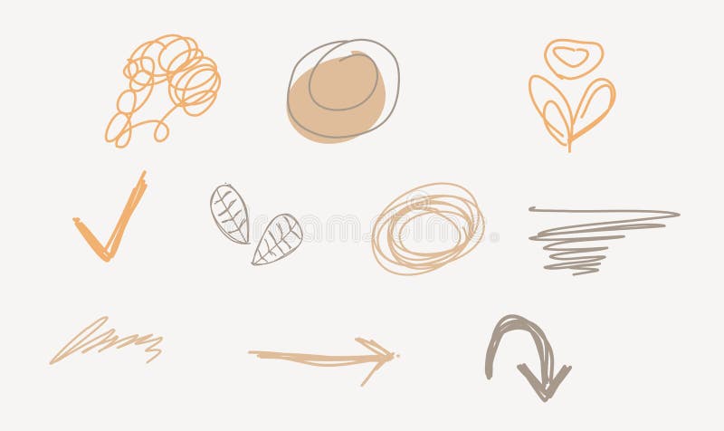 Brown Scribbles Stock Illustrations – 413 Brown Scribbles Stock ...