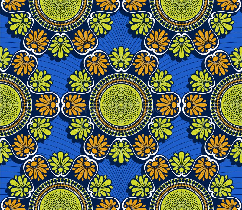 Abstract African Pattern Background 7 Stock Vector - Illustration of ...