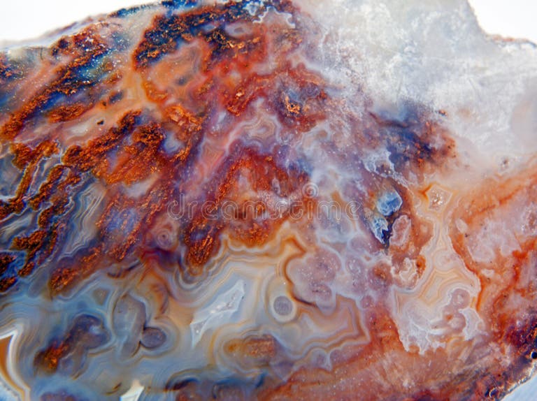 Abstract Agate stock image. Image of orange, quartz, crystal - 23470947