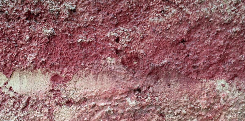 Abstract Old Red Paint Background. Detail Crack Wall Texture Stock ...