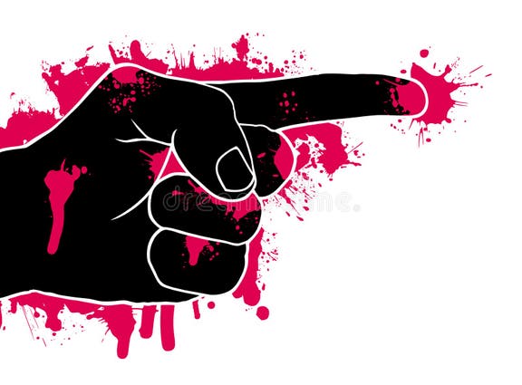 Abstract of aggression stock vector. Illustration of killer - 62838915