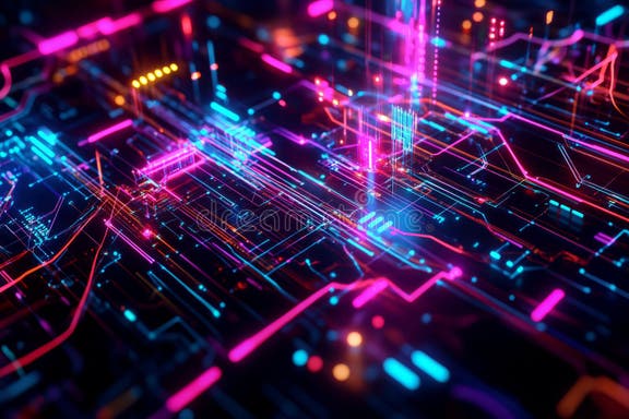 Abstract AI-driven Visualization of Deep Learning Algorithms, Featuring ...