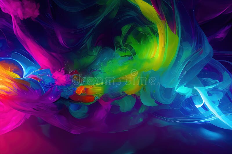 Colored Floating Liquid Stock Illustrations – 660 Colored Floating ...