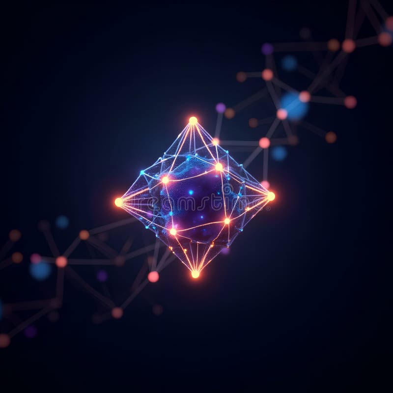 Abstract AI. Machine Learning Concepts. Futuristic Digital Designs ...