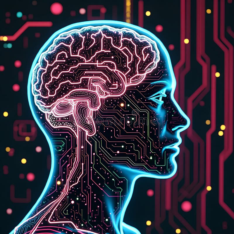 Abstract AI. Machine Learning Concepts. Futuristic Digital Designs ...