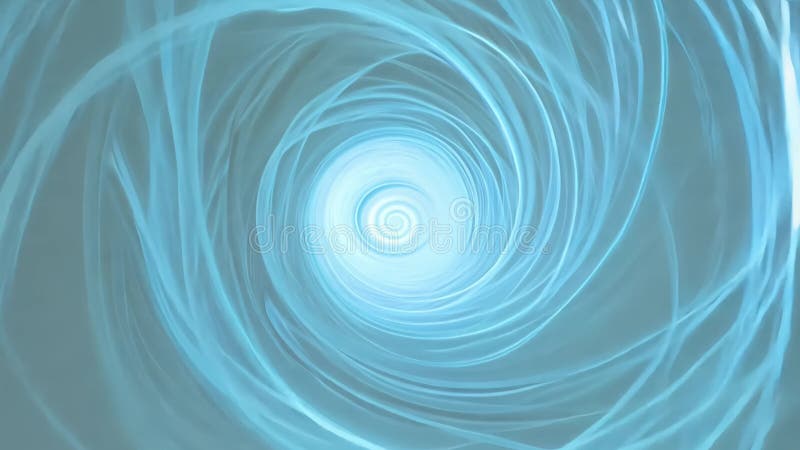 Abstract Air Vortex Animation in Pale Blue (4K) Stock Video - Video of ...