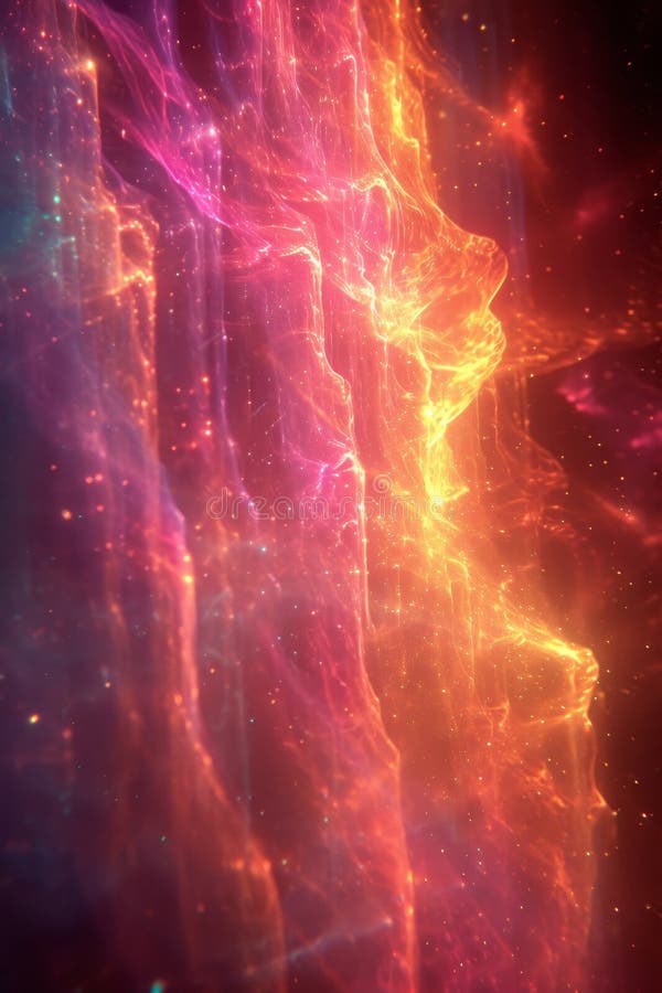 Abstract Air Waves. 3d Illustration Stock Illustration - Illustration ...