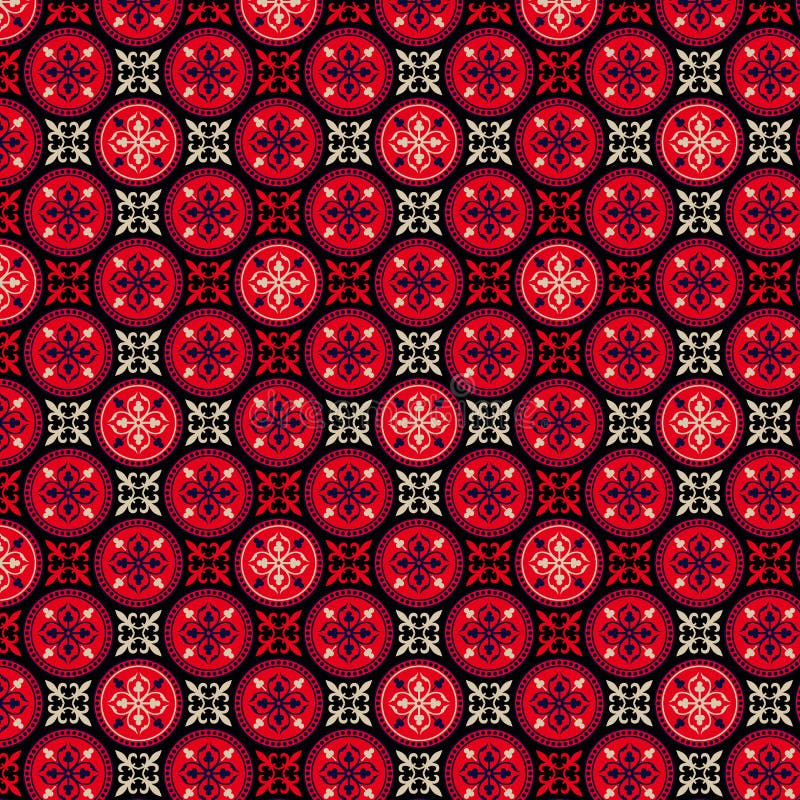 Abstract Ajrak Print Block Printing Stock Illustration - Illustration ... Abstract Ajrak Print Block Printing Stock Illustration - Illustration ...