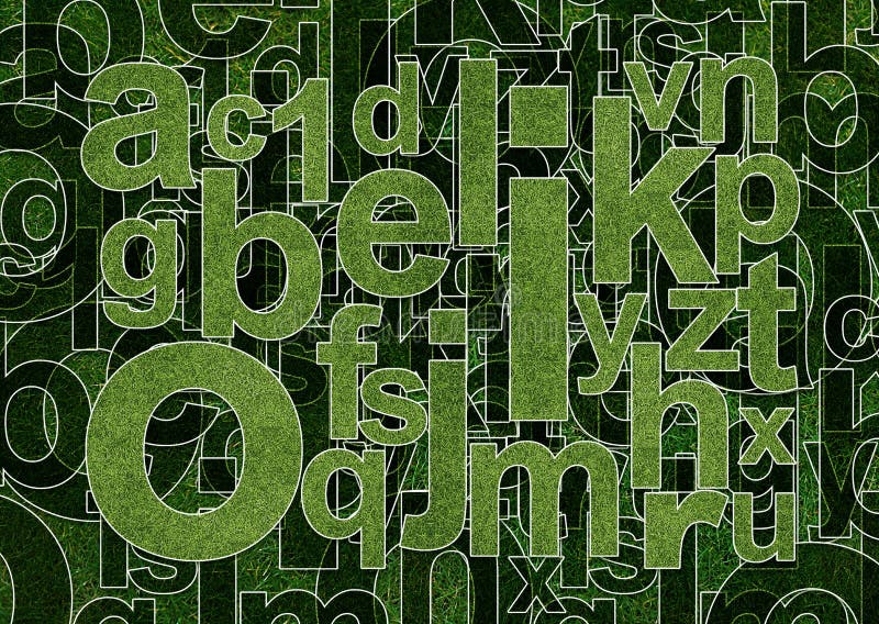 Abstract alphabet stock illustration. Illustration of banner - 28072863