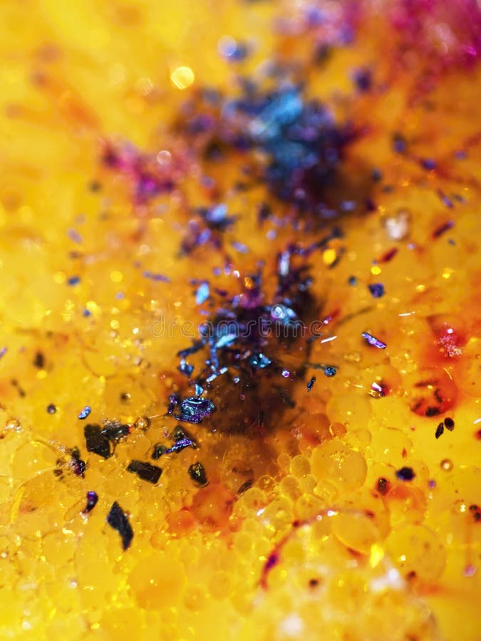 Abstract Amber Background with Splash and Circle Stock Photo - Image of ...