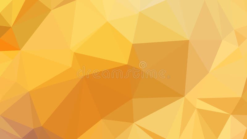 Abstract Amber Color Polygon Triangle Background Vector Illustration ...