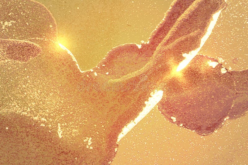 Abstract Amber and Gold Marble Pattern with Sparkles Stock Image ...