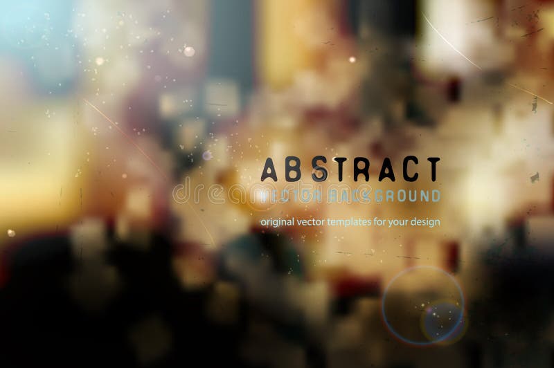 Abstract Ambient Background Stock Vector - Illustration of dark, shine ...