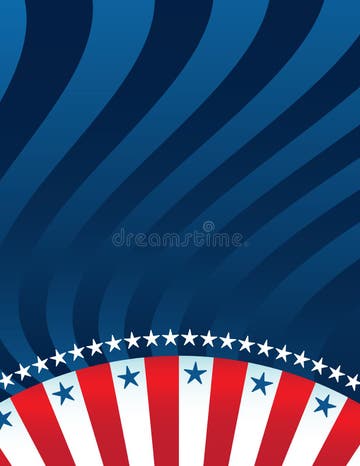 Abstract American Background Stock Vector - Illustration of stars ...