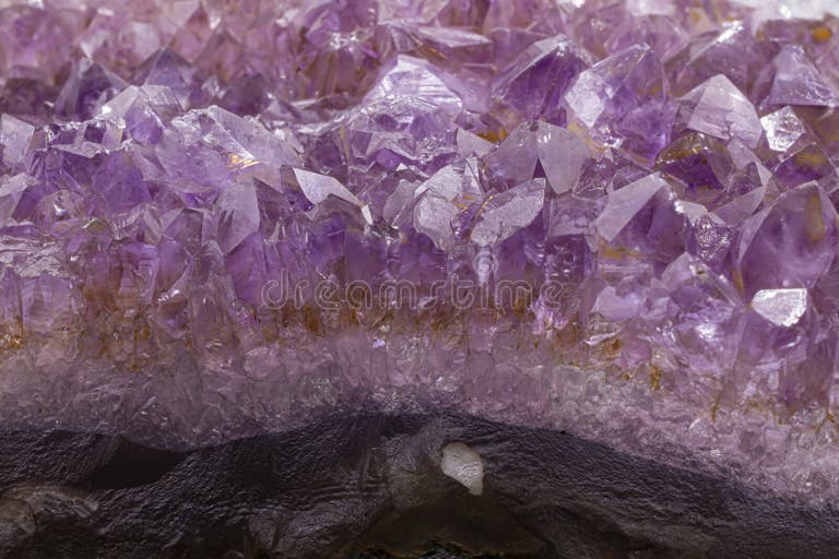 Abstract Amethyst Geode Texture Background Stock Image - Image of ...