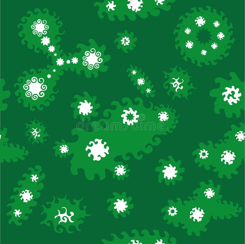 Abstract Amoeba Seamless Pattern Stock Illustration - Illustration of ...