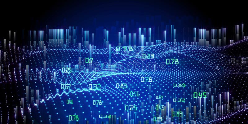 Abstract Analysis Infographics Background. Big Data. Spatio Temporal ...