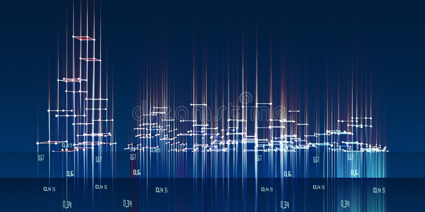 Abstract Analysis Infographics Background Blurred Lines Stock Photos ...
