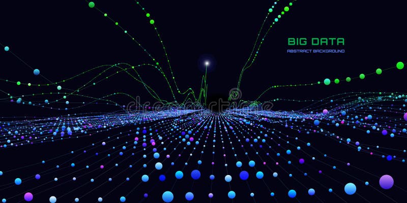 Abstract Analytical Thinking Concept on Digital Art Concept. Stock ...