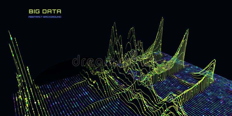 Abstract Analytical Thinking Concept on Digital Art Concept. Stock ...
